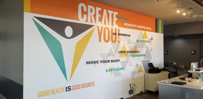 Fitness Center Wall Graphics in Phoenix AZ Inspire and Motivate!