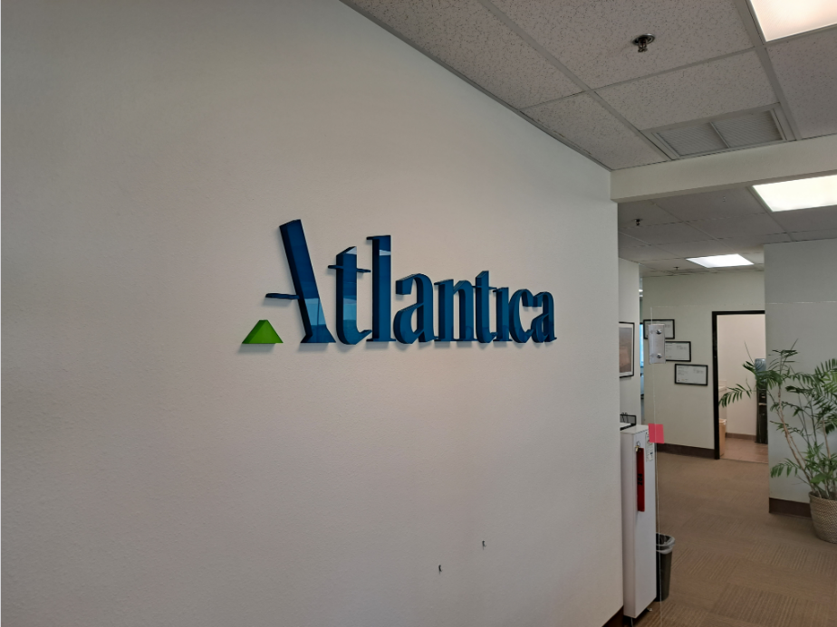 Custom Gatorboard Lobby Sign Underscores a Brand Evolution Custom Gatorboard Lobby Sign Underscores a Brand Evolution