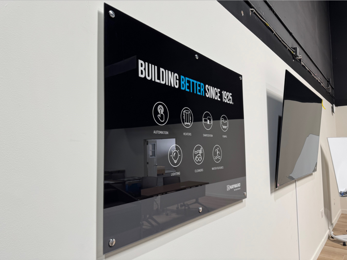 A Custom Interior Sign Package Made in Phoenix Will Display in ...